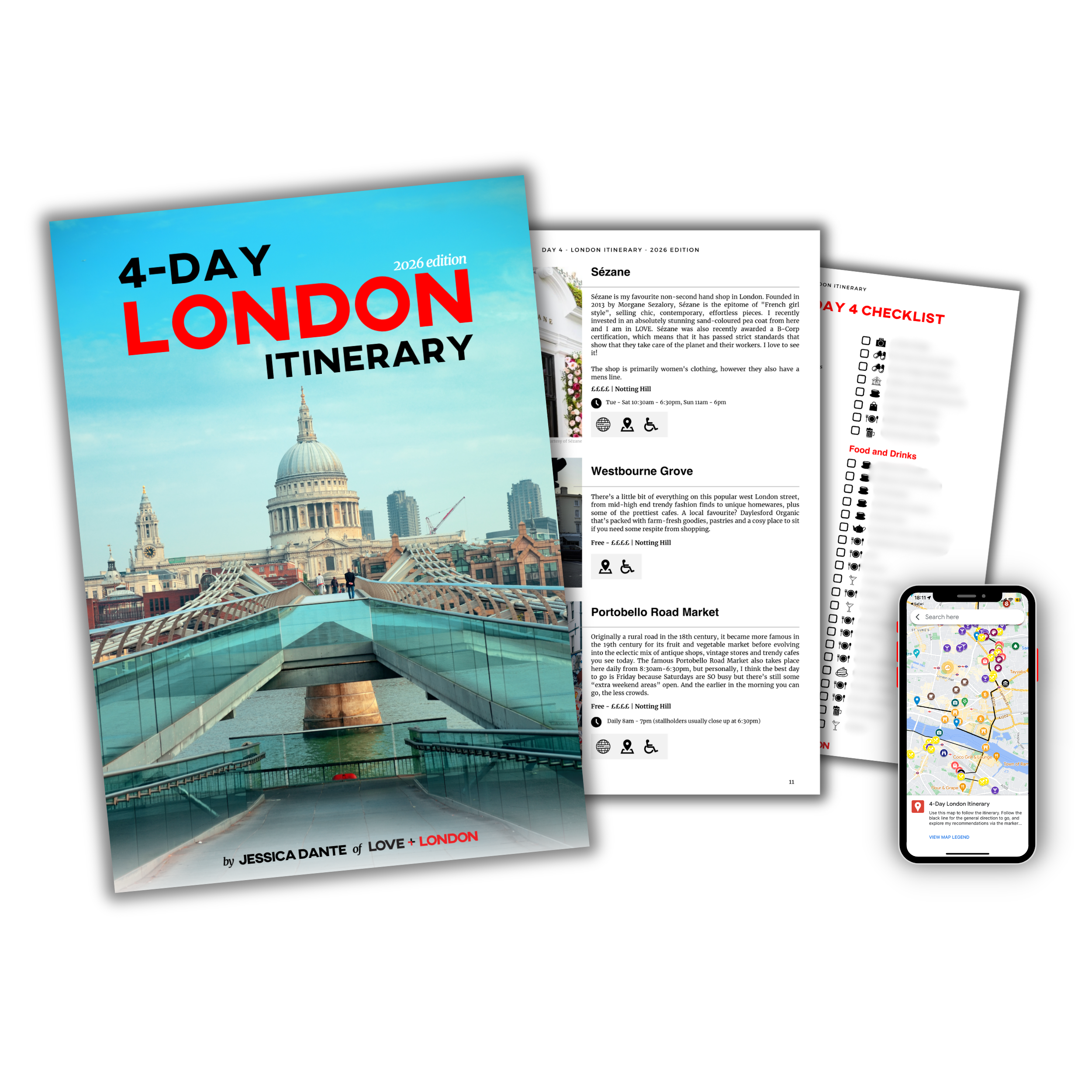 4-Day London Itinerary 2026 – Love and London